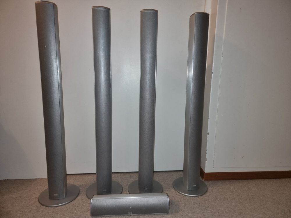 MAGNAT Needle Alu Super tower, silber, Lautsprecher, (Gebraucht) in für ...