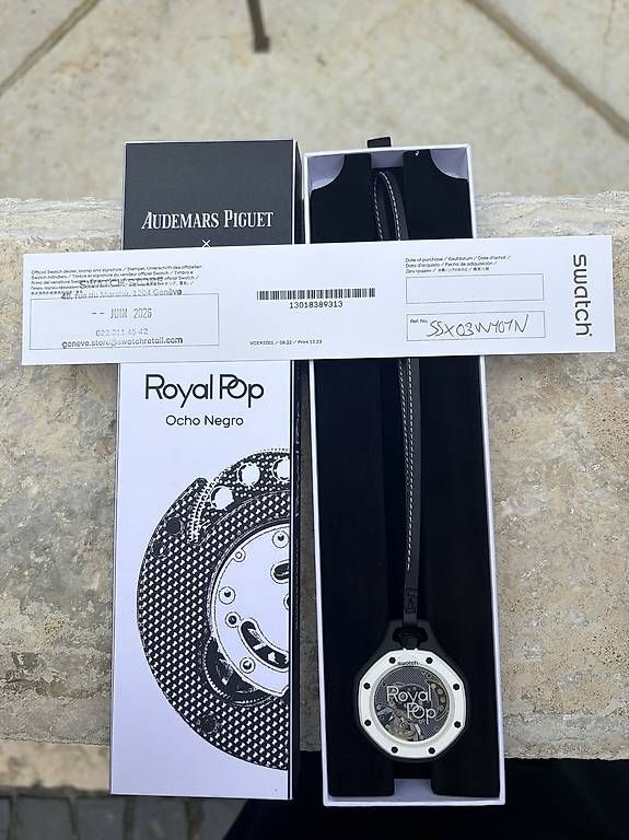 Swatch X AP - Ocho negro (3 pièces ) (Gebraucht) in Carouge GE für CHF ...