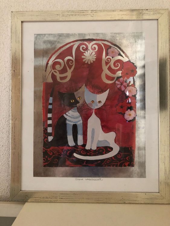 Rosina Wachtmeister Katzenbild | Kaufen auf Ricardo