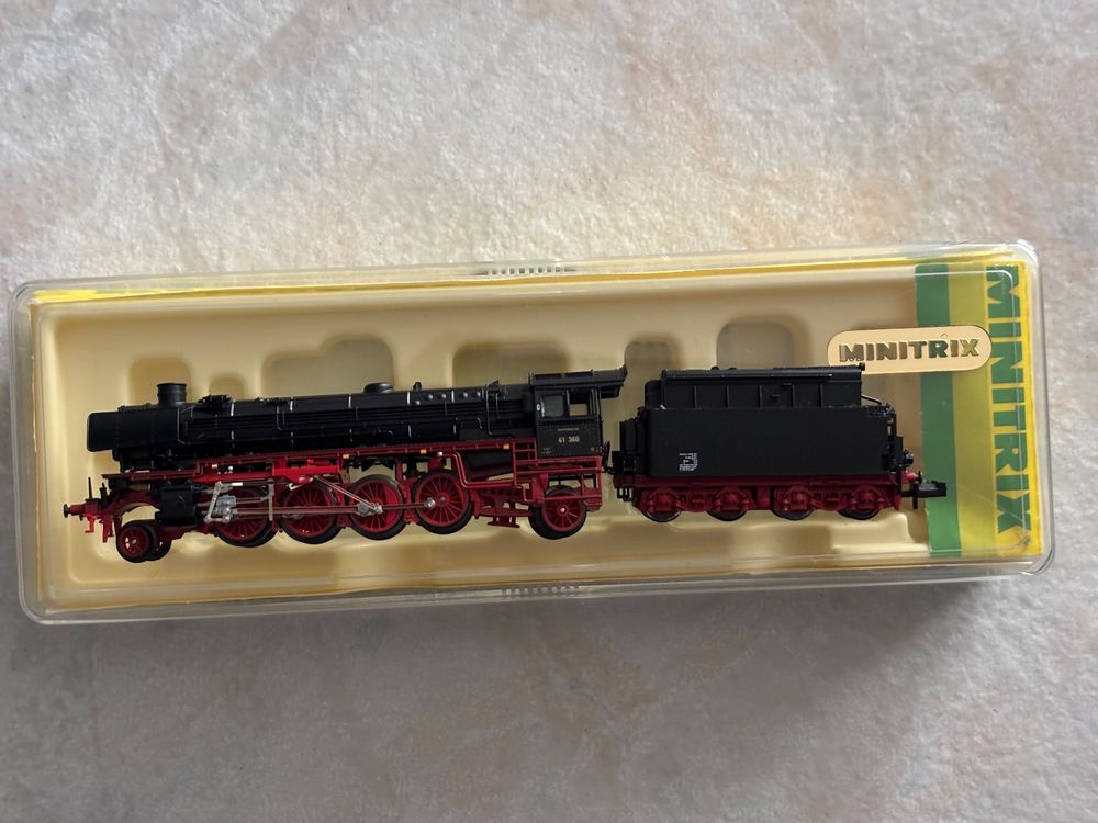 Minitrix 12838 Dampflok BR41 (Neu (gemäss Beschreibung)) in Hauterive ...