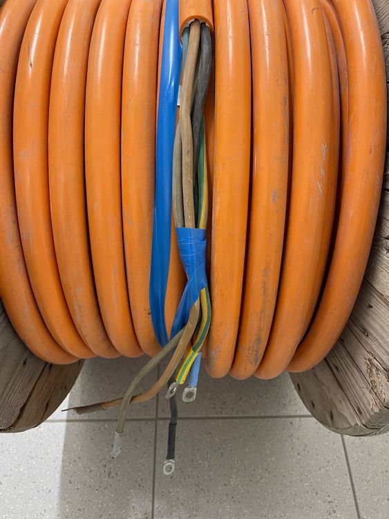 5-poliges Elektrokabel 45m (Los 60) - 8493 Saland (Gebraucht) in ...