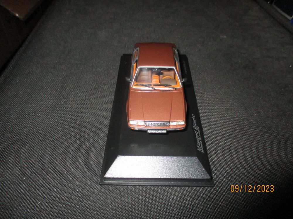 Maserati Biturbo Marrone 80 Métallic 1982 Minichamps 1:43 (Neu und ...