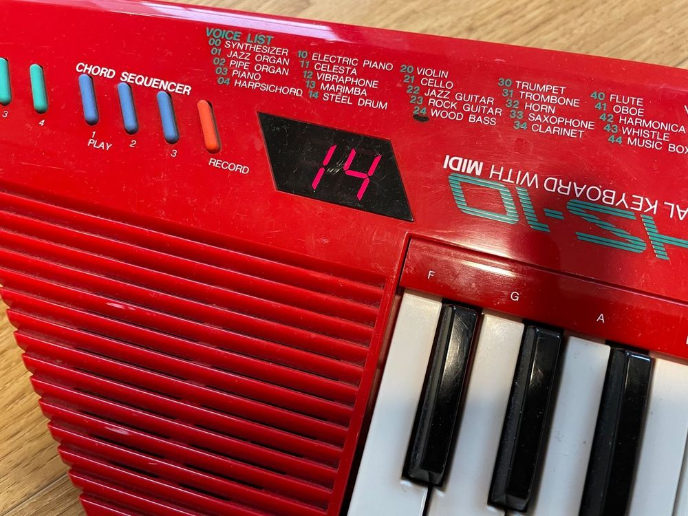 Yamaha SHS-10R Vintage Keytar 1987 | Acheter sur Ricardo