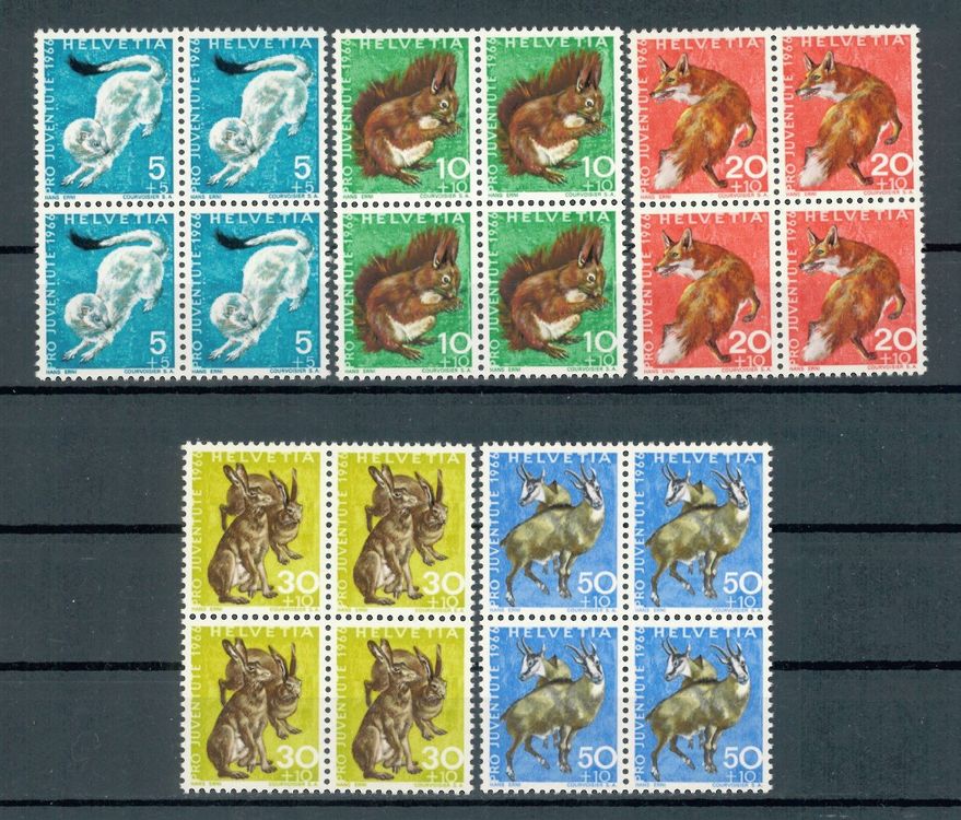 PJ 1966, Satz Viererblock, postfrisch ** | Kaufen auf Ricardo