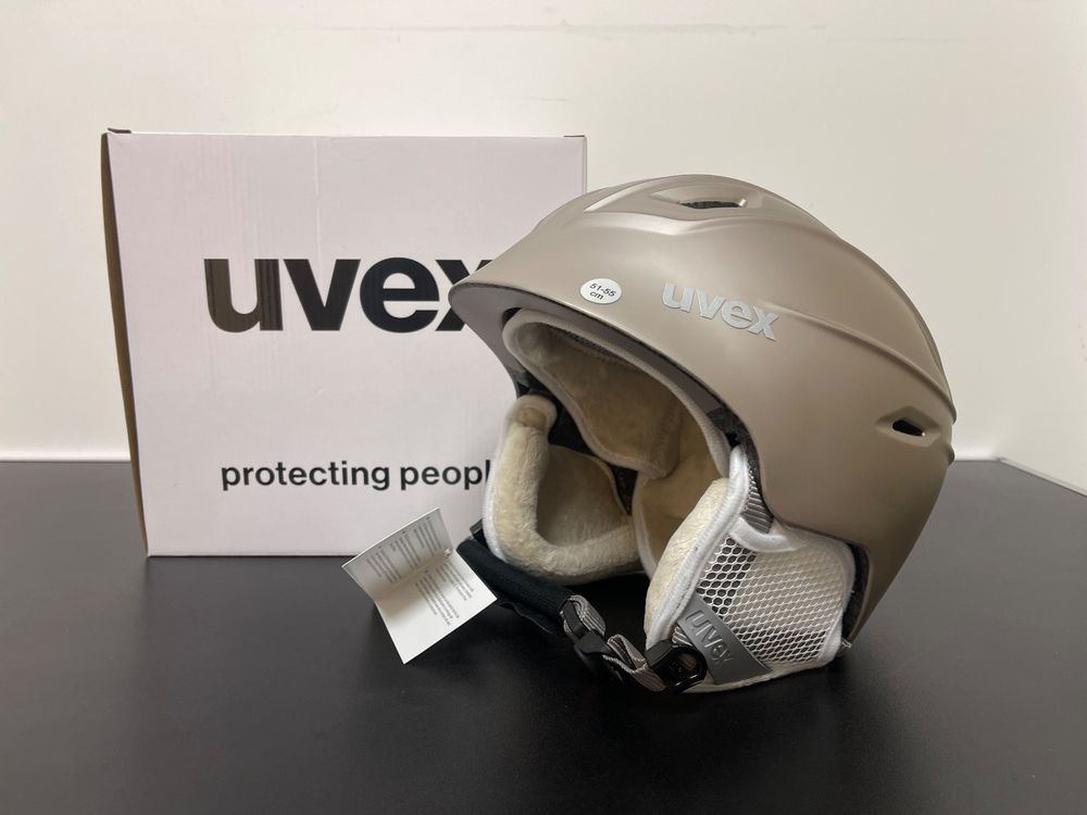 Neu Uvex Skihelm Fierce Prosecco Met Mat 55-59cm (1x) (Neu und ...
