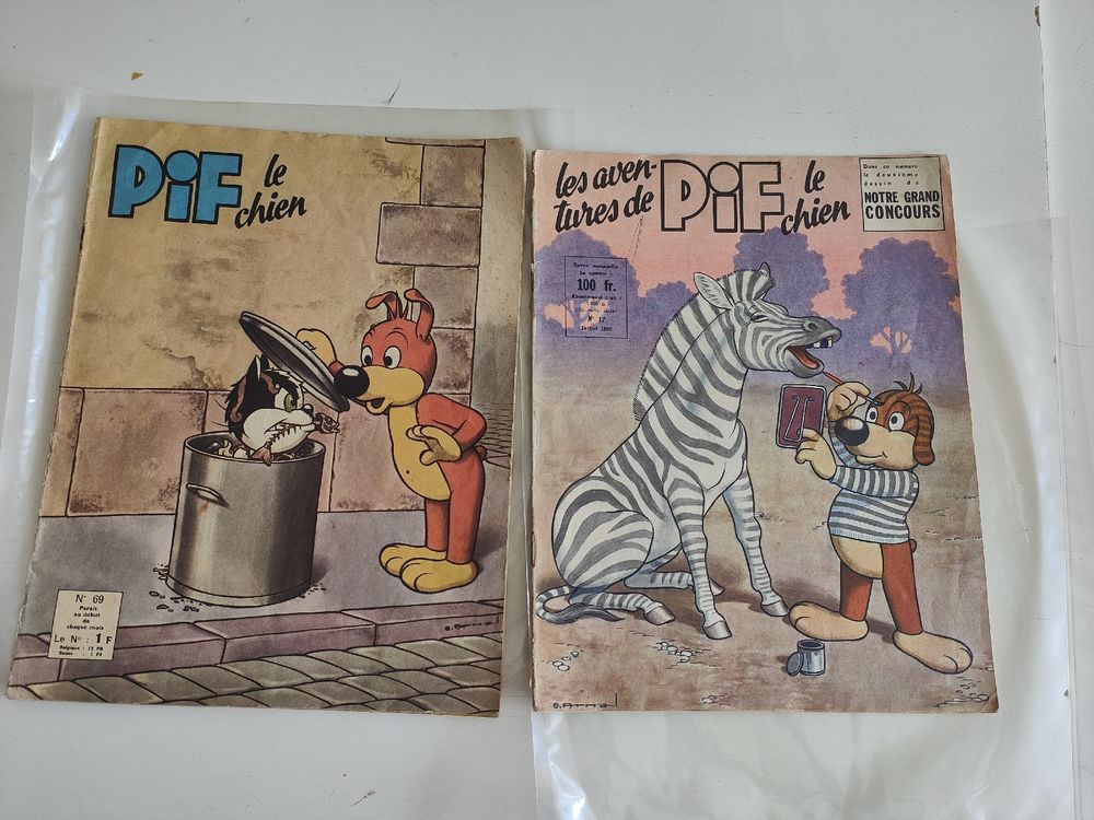 BD Pif le chien numéro 17,19 (Gebraucht) in Prilly für CHF 10 – mit ...