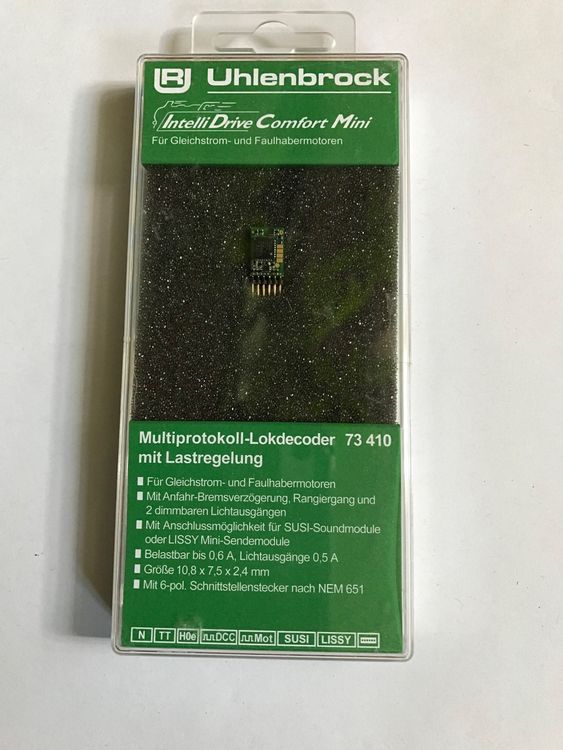 uhlenbrock 73410, multiprotokoll lokdecoder mit lastregelung (Gebraucht) in für CHF 20.9 – mit ...