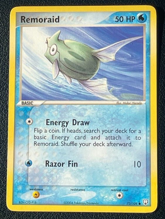 Remoraid 73/109 Pokémon Ex Team Rocket Returns (Neu (gemäss ...