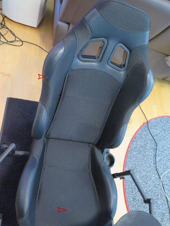 Sim-/Racingsitz der Extraklasse Obutto Revolution | Kaufen auf Ricardo