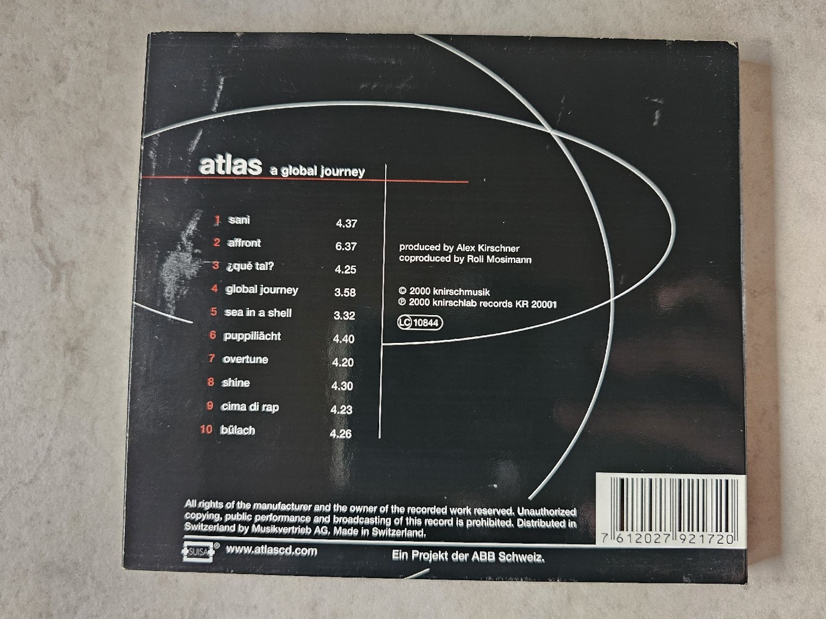 Alex Kirschner - Atlas A Global Journey (Gebraucht) in Schneisingen für ...