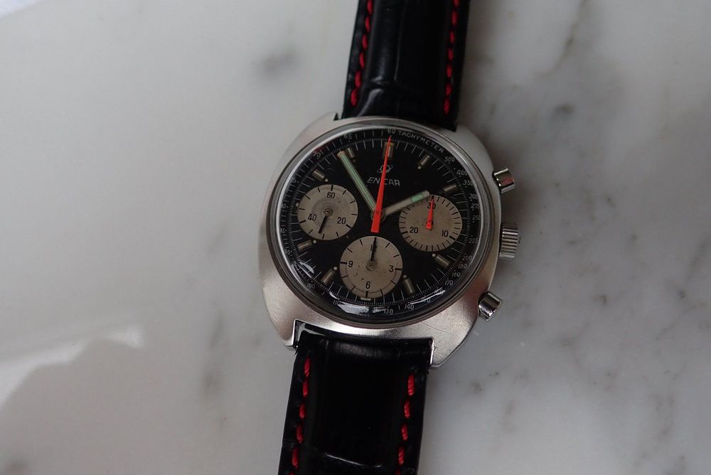 /ENICAR VON GERHARD MITTER VALJOUX 72/ | Kaufen auf Ricardo