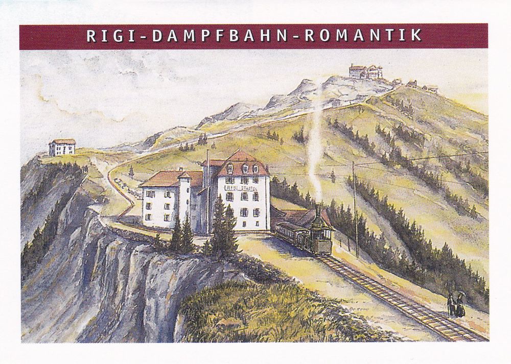 VRB Vitznau Rigibahn Rigi Staffel Zahnradbahn Lok 7 | Kaufen auf Ricardo