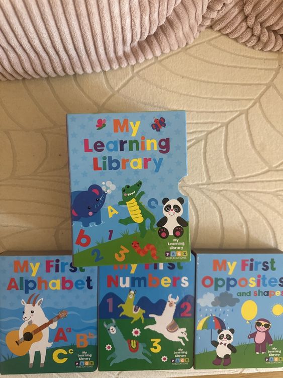 Kids book set My First Library, Alphabet, Numbers, Opposites (Gebraucht ...