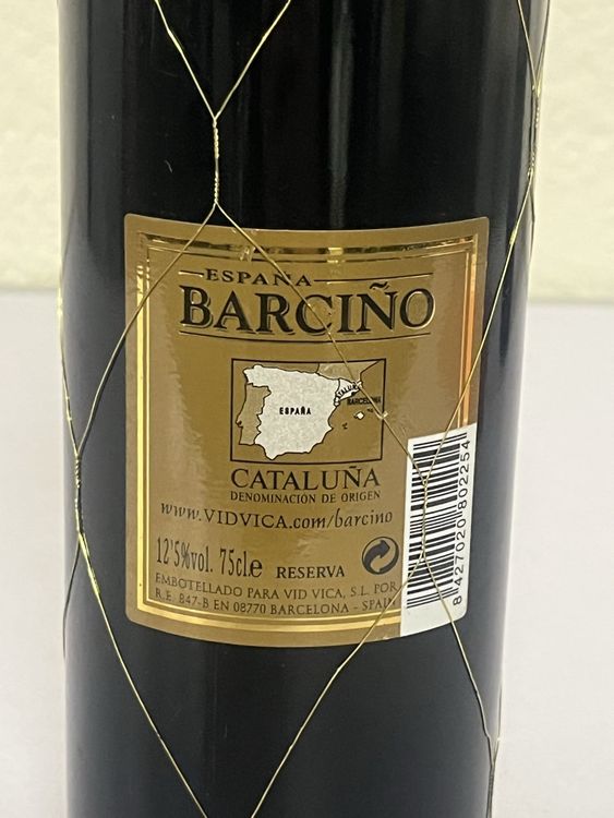 Barcino Reserva, Rarität aus Catalunya,Jahrgang 1999 (nik89) (Gebraucht) in Aarau für CHF 5 ...