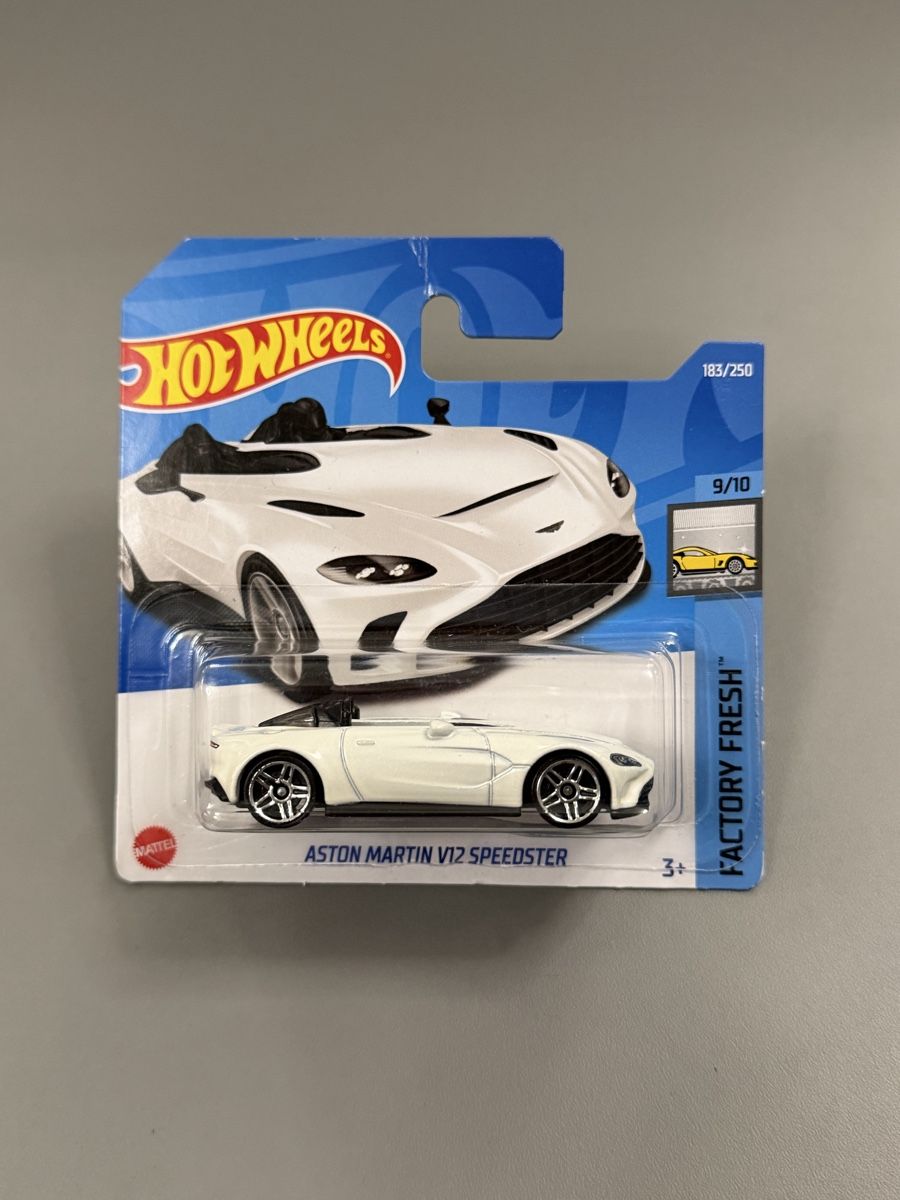 Hot Wheels Aston Martin V12 Speedster, weiss, Top 1:64 (Neu (gemäss ...