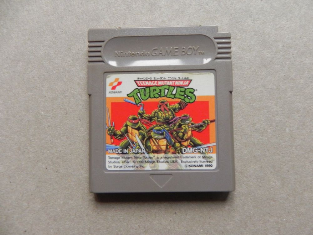 Nintendo Gameboy Game Boy Spiel Turtles Teenage Mutant Ninja (Gebraucht ...