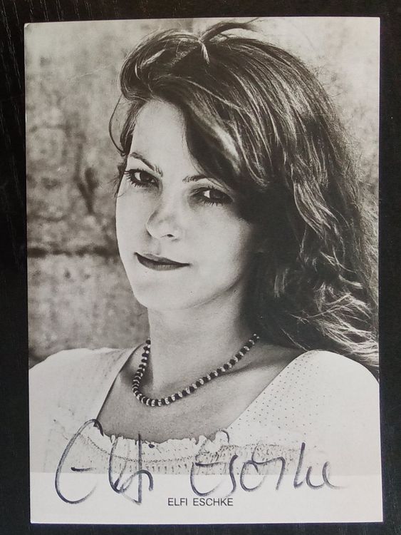 Elfi Eschke Autogramm signiert Fotopostkarte 10x15cm (Gebraucht) in Bischofszell für CHF 3 – mit ...