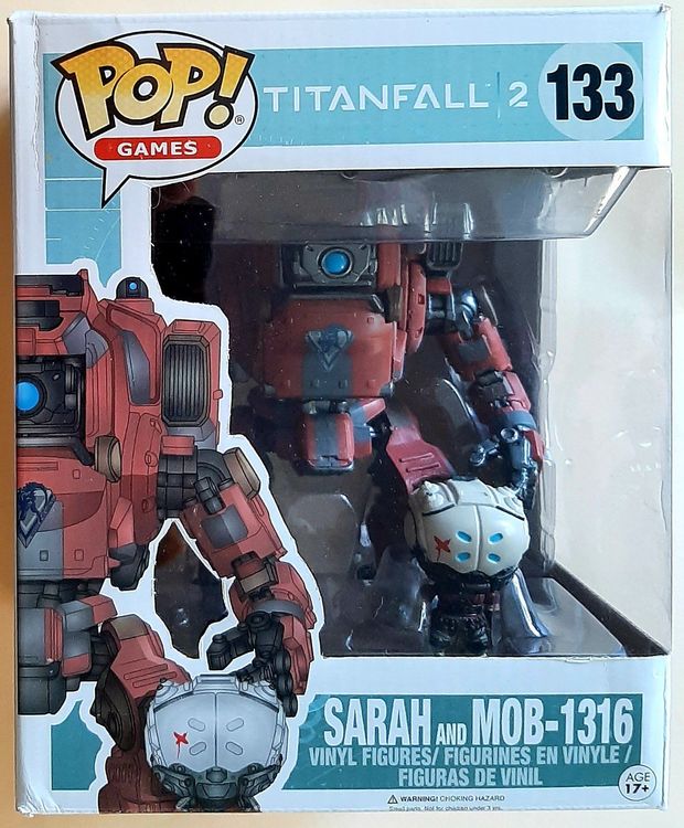 Funko Pop Titanfall 2 Sarah and MOB-1316 (Neu und originalverpackt) in ...