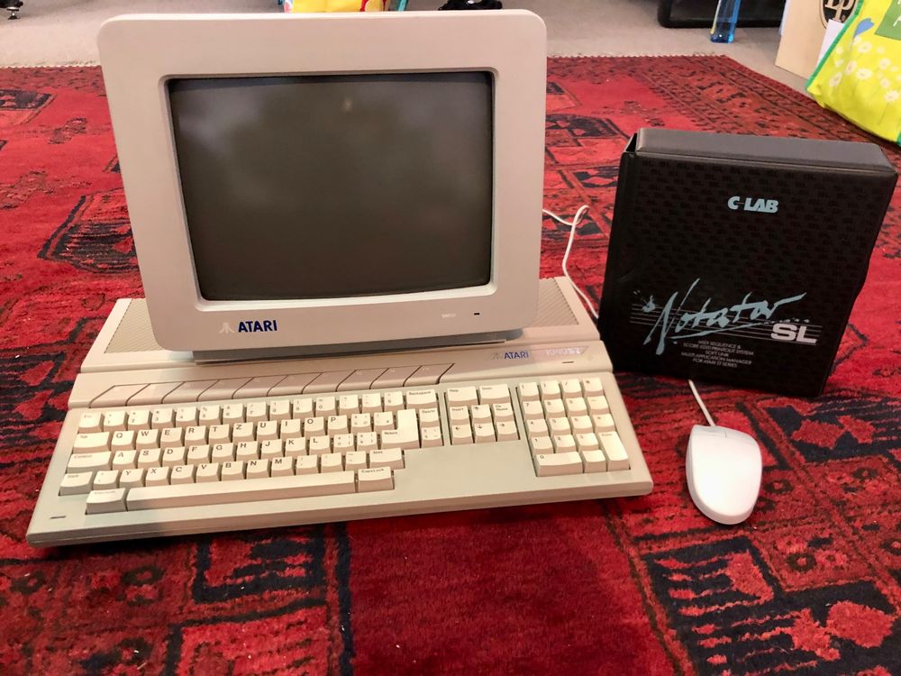 Atari 1040ST - Screen Sm124 C-Lab Notator 3.21 - Cubase 3.1 (Gebraucht ...
