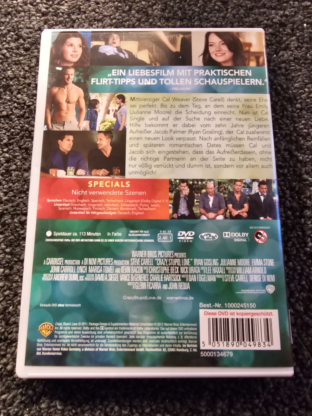 Crazy, Stupid, Love - DVD (17471) (Gebraucht) in Ruswil für CHF 1 – mit Lieferung auf Ricardo kaufen