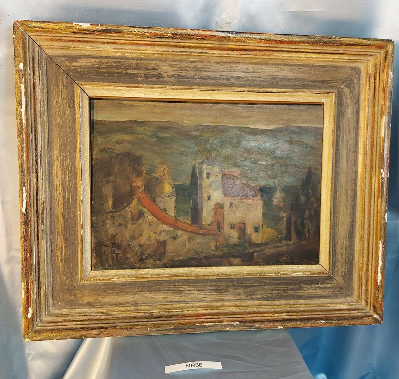 Gemälde HANS KAISER 1914-1982 Dorf NR36 / B.B.21* (Gebraucht) in ...