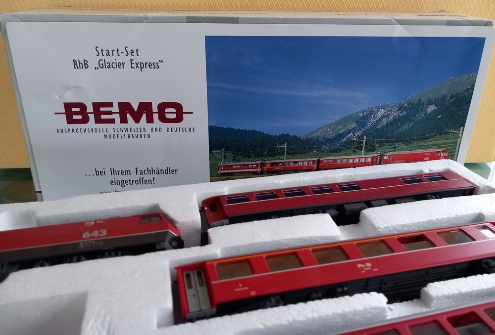 Bemo Startset Glacier Express analog (Gebraucht) in Buochs für CHF 186 ...
