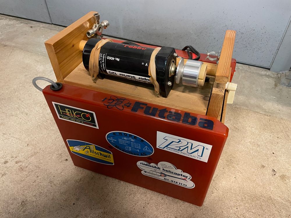 RC Modellflug/Modellautos Verbrenner Starterbox (Gebraucht) in Bättwil ...