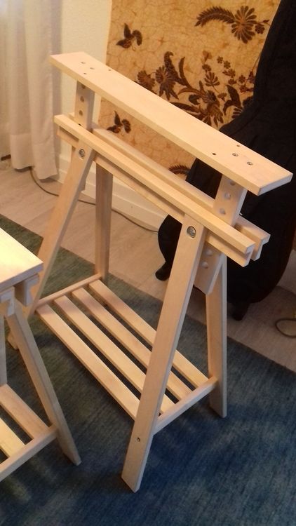 Ikea Mittback Tischböcke höhenverstellbar 2 Stück (Gebraucht) in Zürich ...