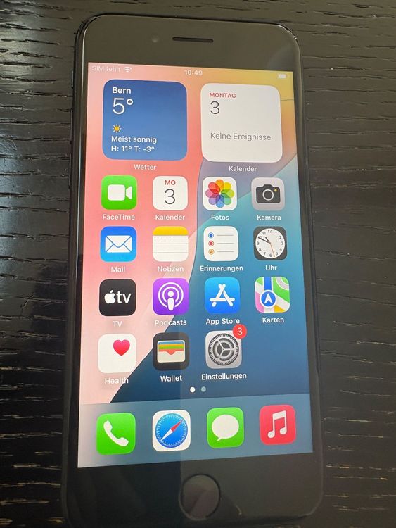 iPhone SE Midnight Black 128GB 3Gen 2022 - wie neu | Kaufen auf Ricardo