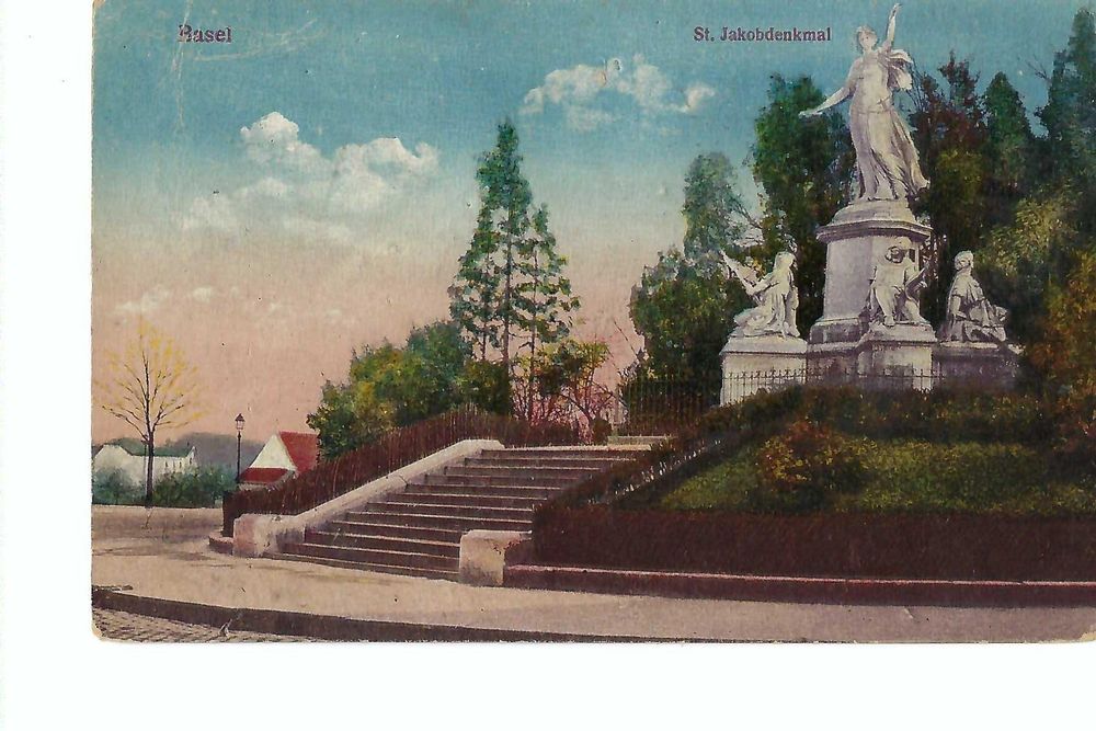 BASEL St. Jakobsdenkmal 1929, Guggenheim G. & Co Z. (Gebraucht) in Thun für CHF 0.8 – mit ...