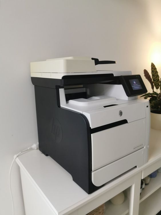 HP LaserJet Pro 300 color MFP M375nw + 7 Nachfüll Toner (Gebraucht) in ...