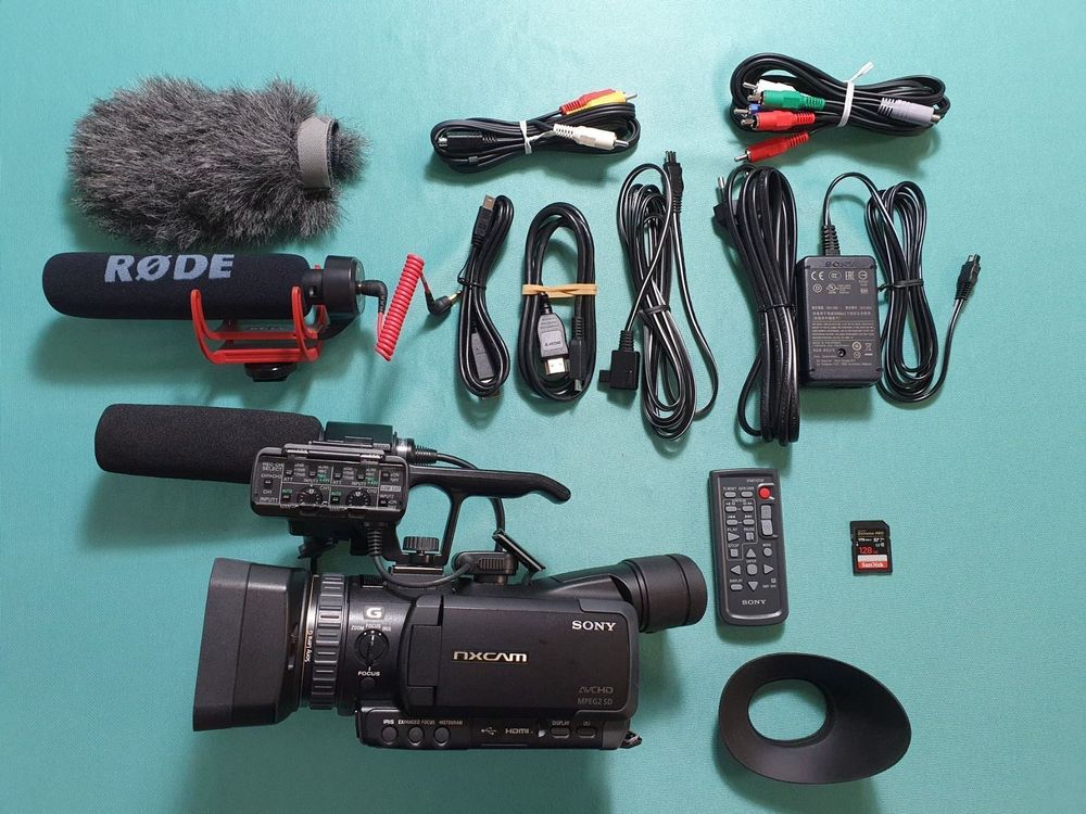 Profi-Camcorder Sony HXR-NX70E - Kamera - wetterfest | Kaufen auf Ricardo