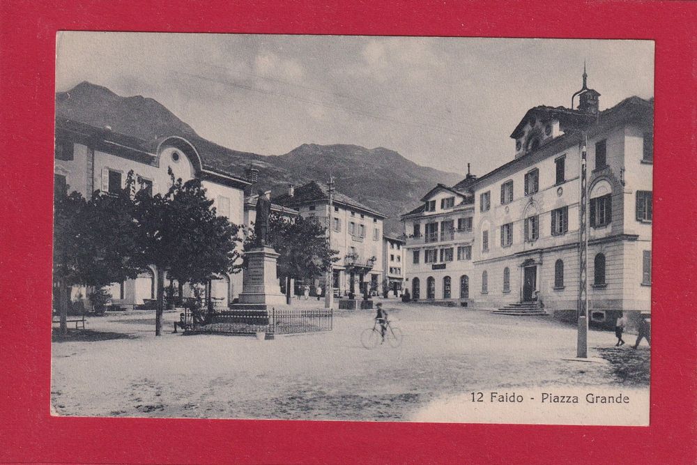 Faido - Piazza Grande - 1922 | Kaufen auf Ricardo