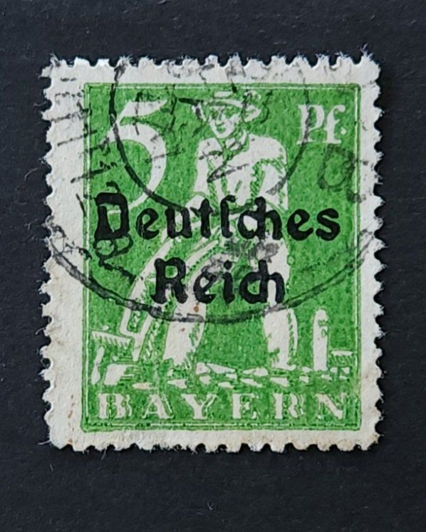 Deutsches Reich-Mi 119 (1920) (Gebraucht) in Hittnau für CHF 1 – mit Lieferung auf Ricardo kaufen