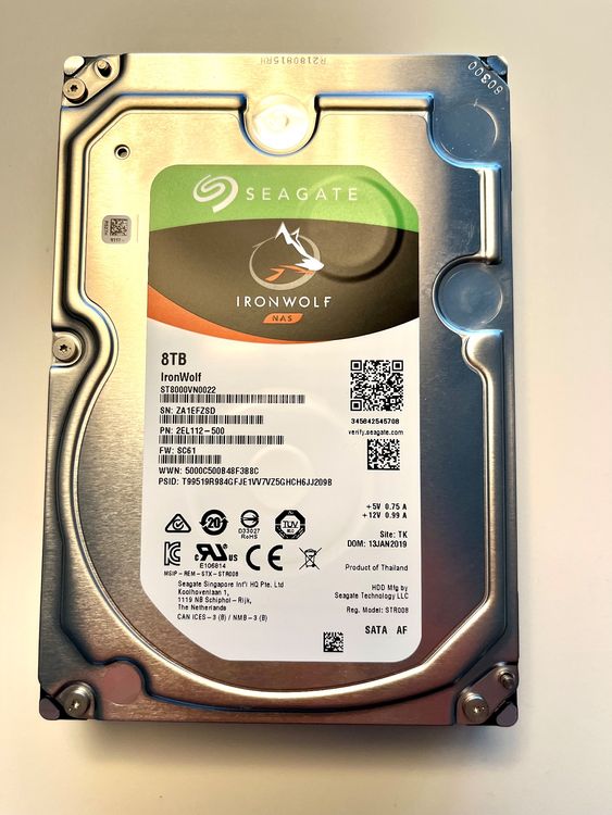 Seagate Ironwolf 8TB | Kaufen auf Ricardo
