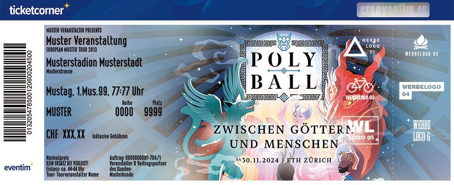 2x Polyball Tickets (mit Legi) (Neu (gemäss Beschreibung)) in Wattwil für CHF 250 – mit ...