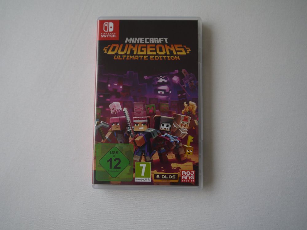 MINECRAFT DUNGEONS ULTIMATE EDITION - SWITCH (Gebraucht) in Hagendorn für CHF 23 – mit Lieferung ...