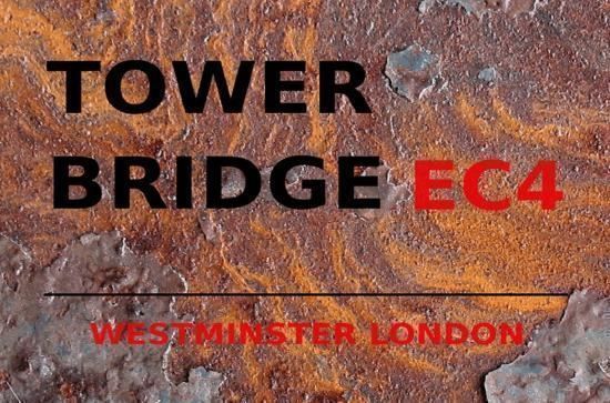 Blechschild-TOWER BRIDGE EC4 LONDON | Kaufen auf Ricardo