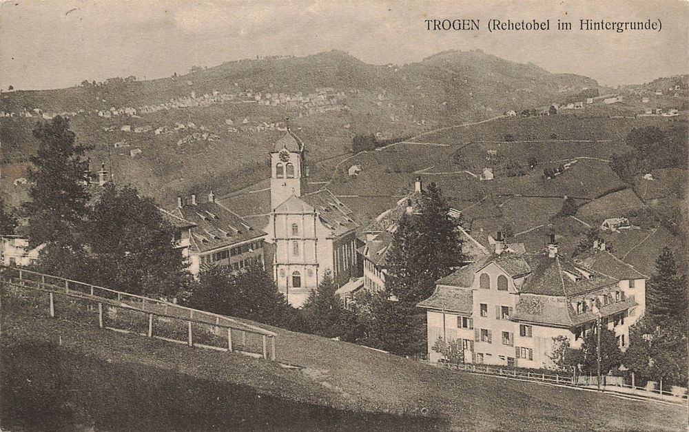 Trogen Rehetobel im Hintergrundel 1911 | Kaufen auf Ricardo