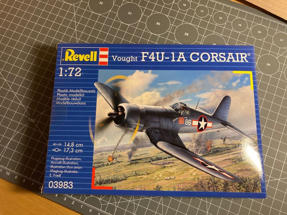 Vought F4U-1A CORSAIR von Revell (Neu und originalverpackt) in Münchenstein für CHF 9 – mit ...