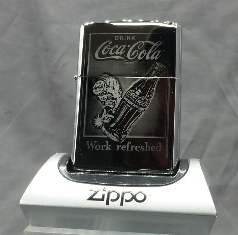 ZIPPO® Coca-Cola- refreshed-2009-UNGZ | Kaufen auf Ricardo