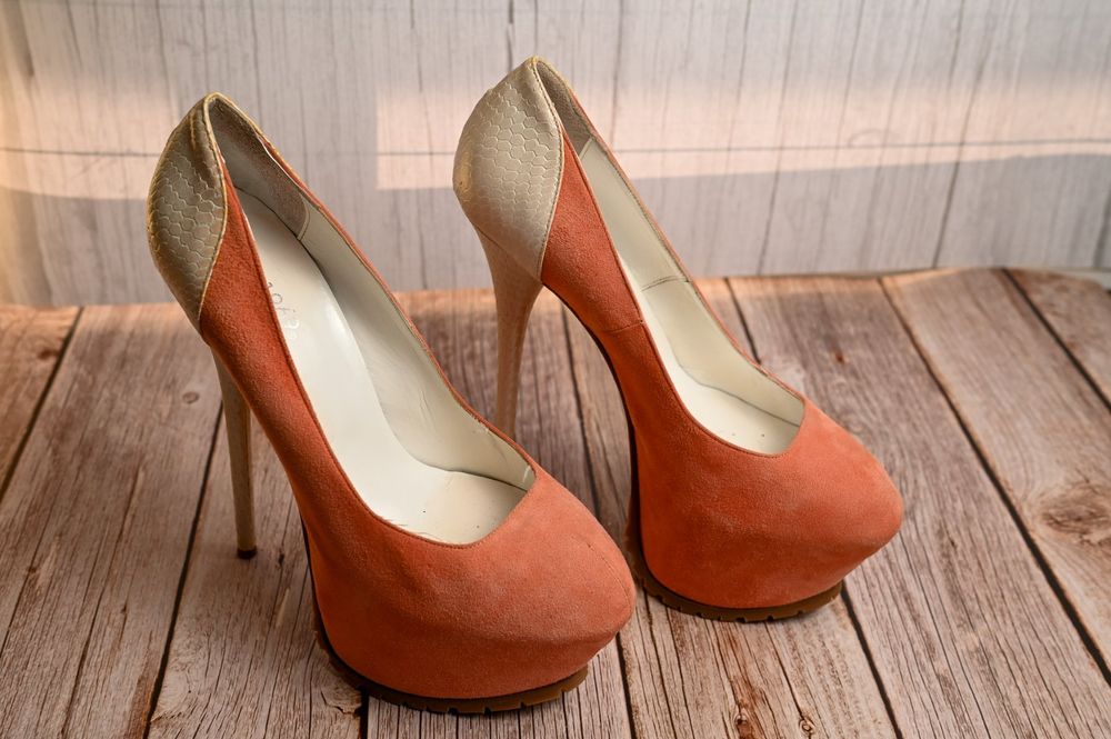 1969 Made in Italy Stiletto High Heels DS Style Platform (Gebraucht) in ...