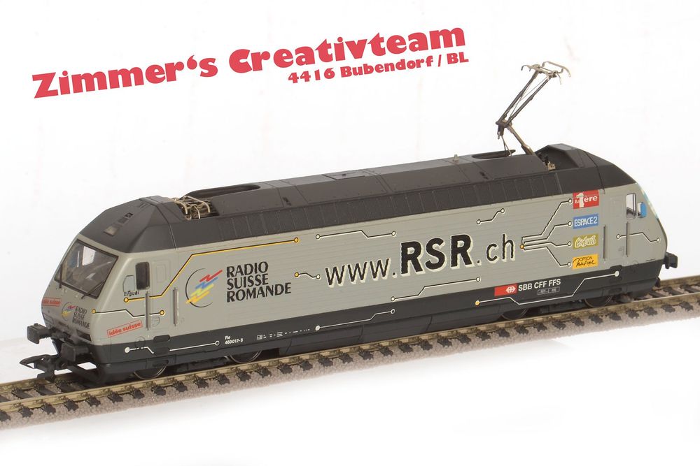 ROCO SBB Lok Re 460 «RSR» OVP, H0, GS, 43655 | Kaufen auf Ricardo