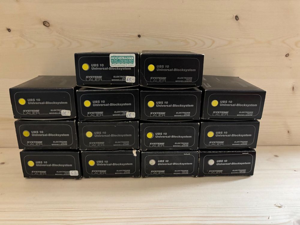 Spur N Analog Blocksystem UBS 10 (Gebraucht) in Hochdorf für CHF 2.3 – mit Lieferung auf Ricardo ...