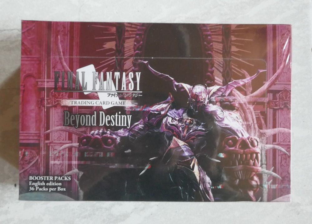 Final Fantasy TCG Booster Box Beyond Destiny EN | Kaufen auf Ricardo