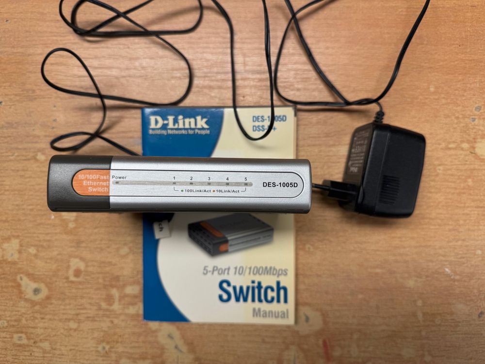 D-Link 5-Port Fast Ethernet Switch DES-1005D (Gebraucht) in Kirchberg ...