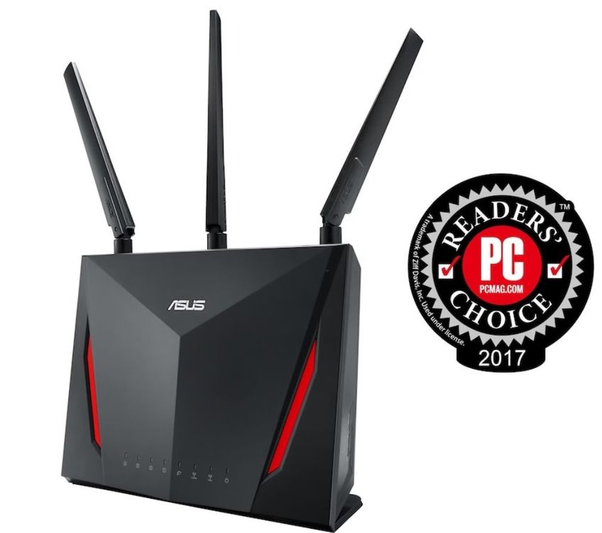Dualband Gigabit WLAN-Router Asus AC2900 RT-AC86U (Neu (gemäss ...