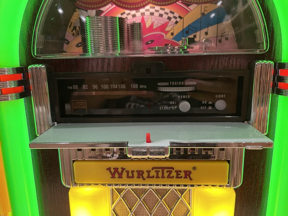 Wurlitzer 1015-CD Mini Jukebox (Defekt) in Härkingen für CHF 56 – nur ...