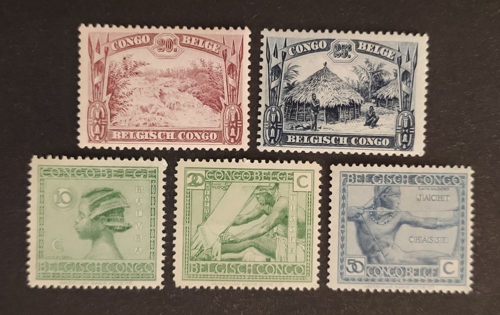 Belgische Kongo 1923-37, LoT ungestempelt (Gebraucht) in Wil SG für CHF 5 – mit Lieferung auf ...