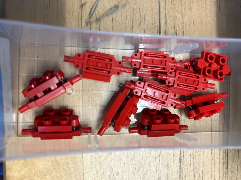 LEGO 10x Federachse (2484c01) (Gebraucht) in Müntschemier für CHF 4 ...